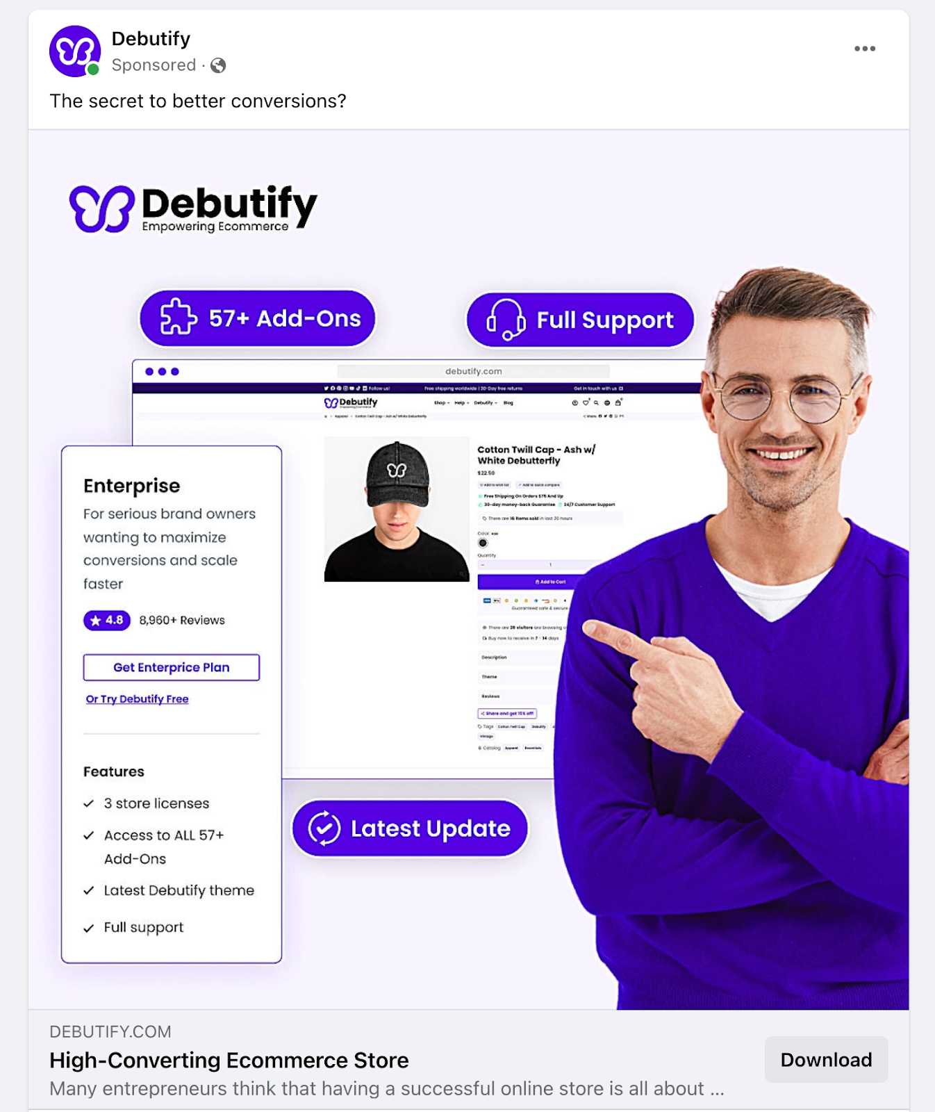 25 Best Facebook Ad Examples for the Highest ROAS in 2022 - Uncamouflage